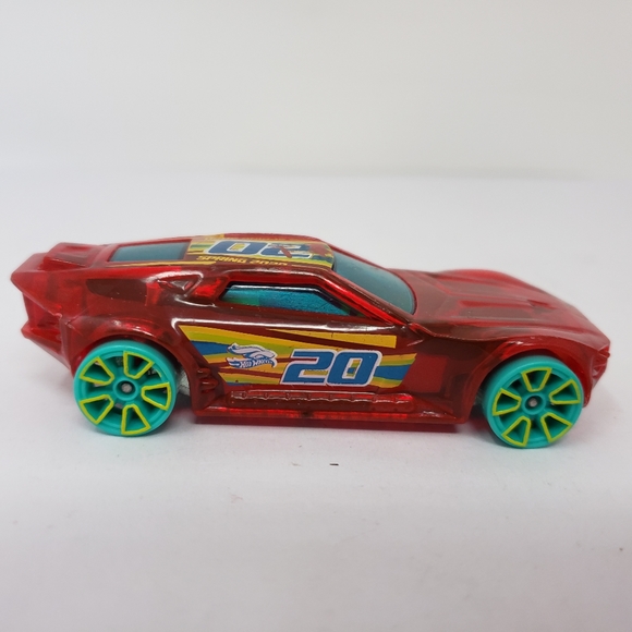 Toys | Hot Wheels Hw 217 Drift Rod Clear Red Xrayers 20 Flaw | Poshmark